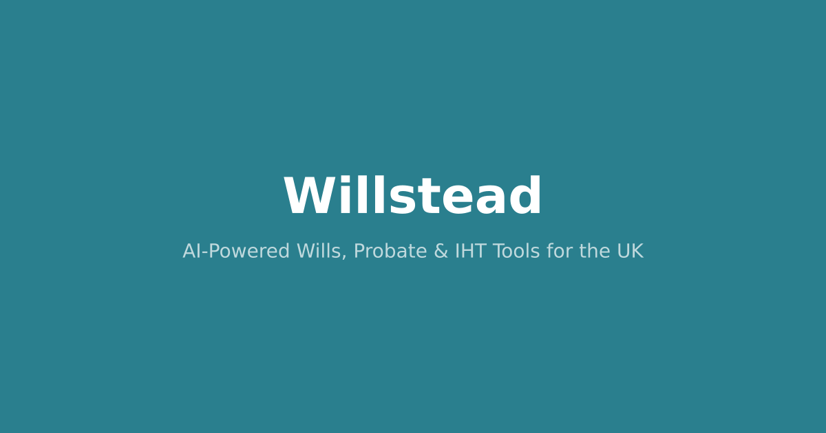 Probate Fee Calculator 2026 — How Much Does Probate Cost? | Willstead